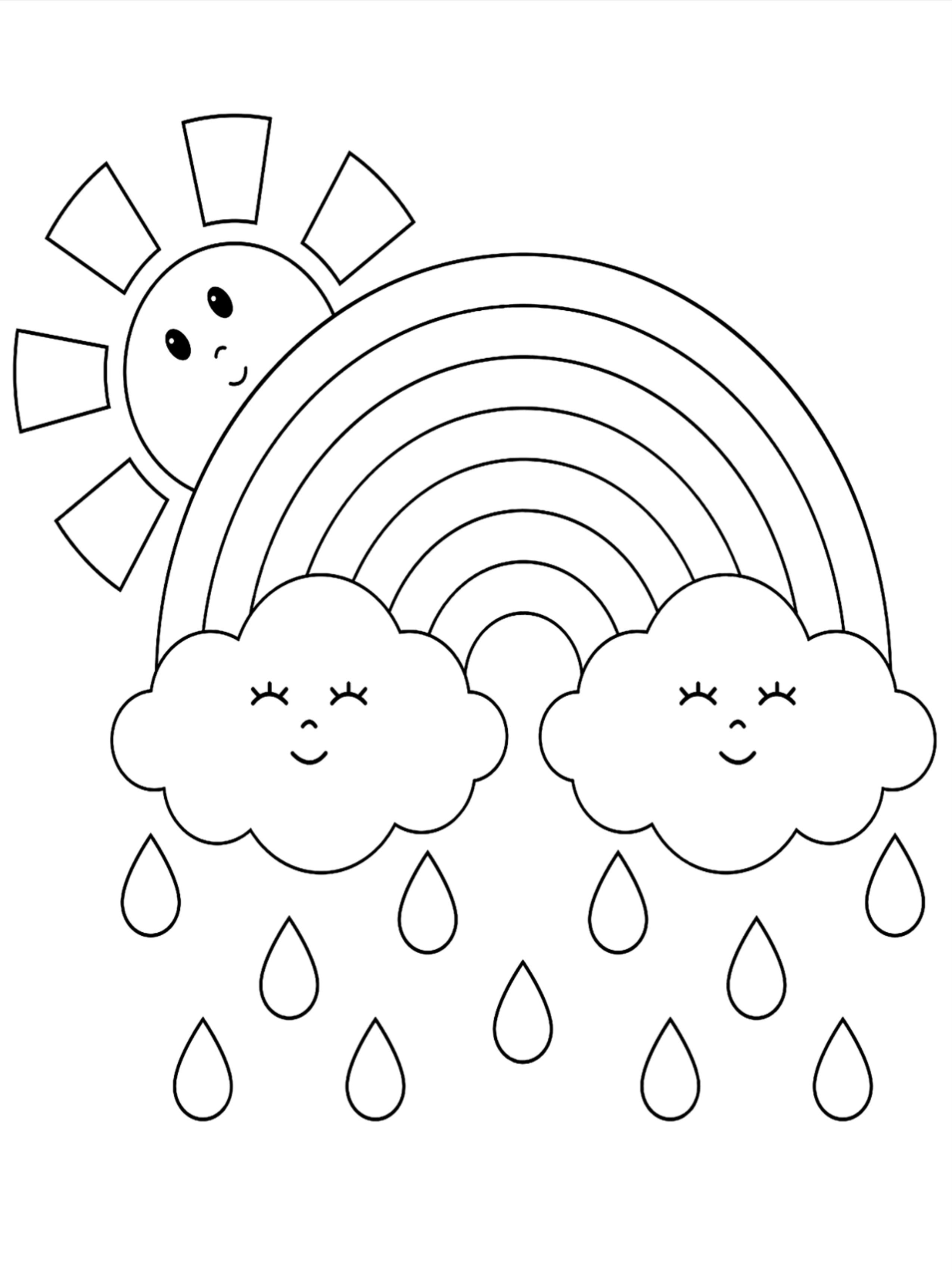Coloring Pages Weather Coloring Pages For Kids Coloring Pages Weather Coloring Pages For Kids