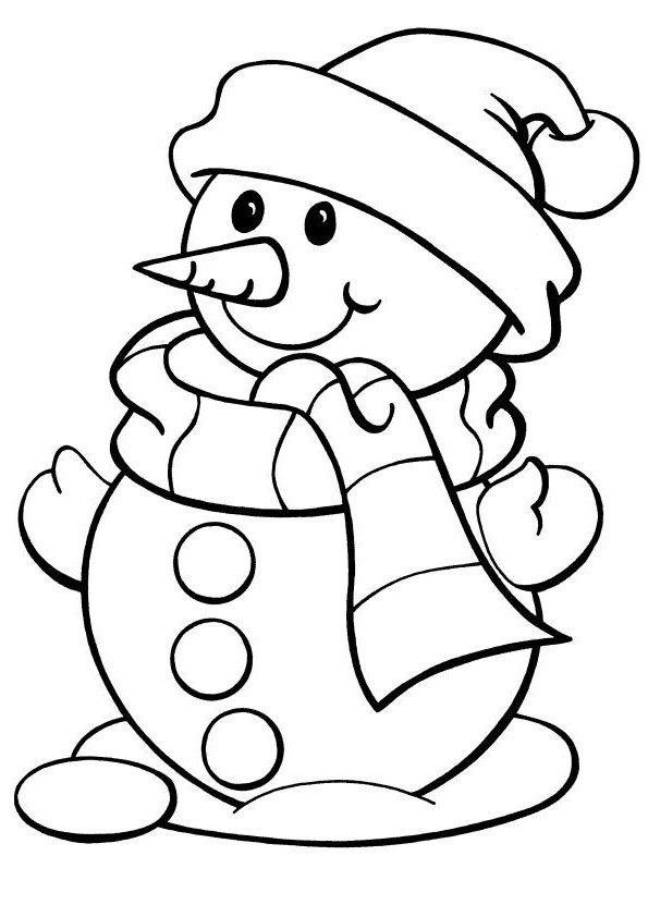 Coloring Pages Easy Christmas Coloring Pages For Kids Coloring Pages Easy Christmas Coloring Pages For Kids