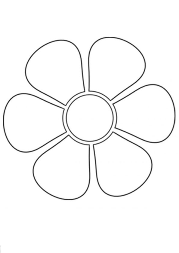 Coloring Pages Flower Coloring Pages PDF For For Toddlers