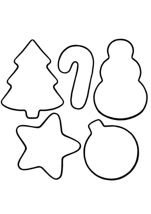 Coloring Pages Printable Christmas Decorations Coloring Pages For Kids